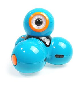 wonder workshop dash – coding robot for kids 6+ – voice activated – navigates objects – 5 free programming stem apps – creating confident digital citizens , blue