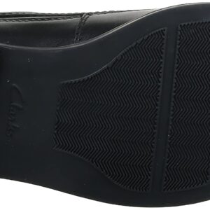 Clarks Men's Tilden Free Loafer, Black Leather, 12