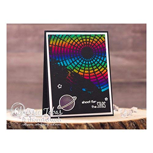 iCraft Deco Foil, 5 Transfer Sheets, 6" x 12", Rainbow