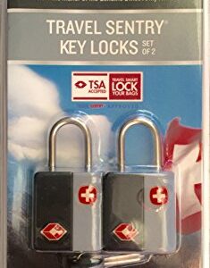 Swiss Gear Travel Key Locks & Luggage Tags - Set of 2 Each