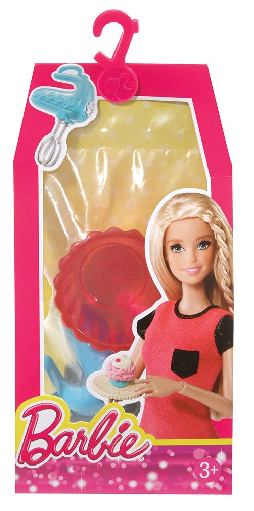 Barbie Cupcake Baking Set Doll House Accessory Pack