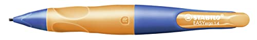 STABILO Ergonomic Mechanical Pencil EASYergo - Right-Handed - Ultramarine/Neon Orange