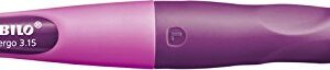 Handwriting Pencil - STABILO EASYergo 3.15 - Left Handed - Pink/Lilac + Sharpener