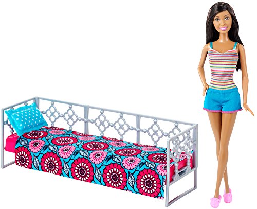 Barbie African-American Doll and Bedroom Playset