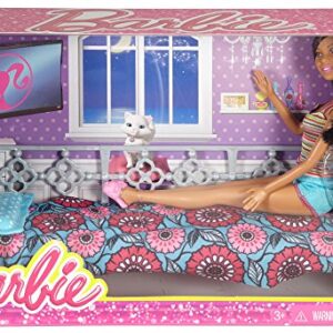 Barbie African-American Doll and Bedroom Playset