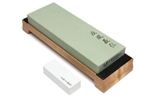 yoshihiro professional grade toishi japanese whetstone knife sharpener water stones (#10000 grit)