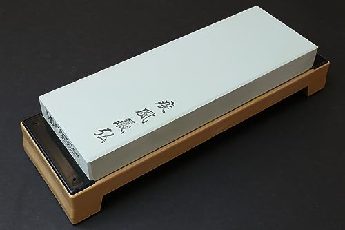 Yoshihiro Professional Grade Toishi Japanese Whetstone Knife Sharpener Water Stones (#10000 grit)