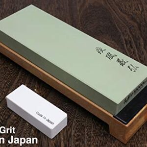 Yoshihiro Professional Grade Toishi Japanese Whetstone Knife Sharpener Water Stones (#10000 grit)