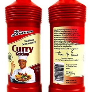 Zeisner Curry Ketchup - 2 Bottle Bundle (PACK OF 2)