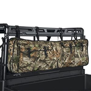 classic accessories quadgear utv double gun carrier, camo