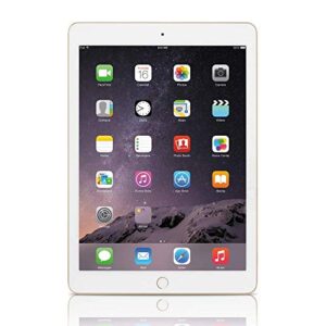 apple ipad air 2 mh1j2ll/a (128gb, wi-fi, gold) newest version (renewed)