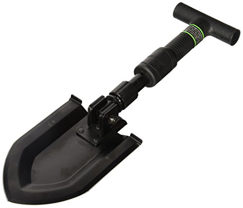 Schrade Pay Dirt Shovel with Folding Capabilities for Outdoor Exploring