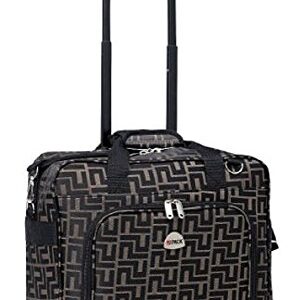 16" computer / laptop bag rolling shoulder travel case carryon wheel