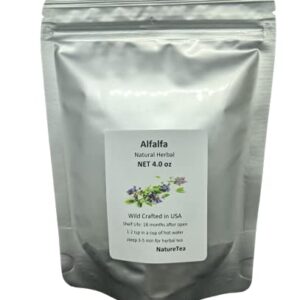 Alfalfa - Medicago Sativa Loose Leaf c/s 100% from Nature (1 oz)