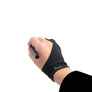 huion artist glove for drawing tablet (1 unit of free size, good for right hand or left hand) - cura cr-01