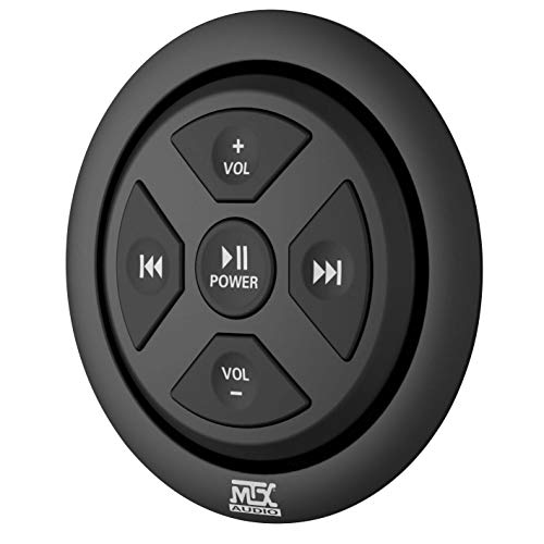 MTX MUDBTRC Universal Boat Motorcycle Bluetooth Audio Receiver & Remote Control