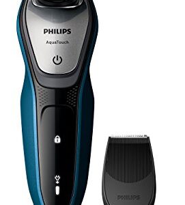 Philips Aquatouch S5420/06, Wet and Dry Men's Electric Shaver with Smartclick Precision Trimmer