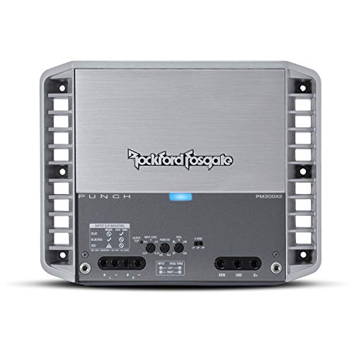 Rockford Fosgate PM300X2 Punch Marine 300 Watt 2-Channel Amplifier