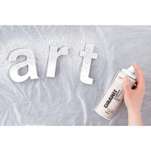 Montana Cans GRANIT EFFECT Spray Paint, 400ml, Light Grey, 13.5 Fl Oz (Pack of 1)