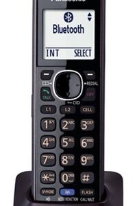 Panasonic KX-TG9582B + 1 KX-TGA950B 2-Line DECT 6.0 System 3-Way Conferencing Talking Caller ID Noise Reduction Corded/Cordless Combination Telephone