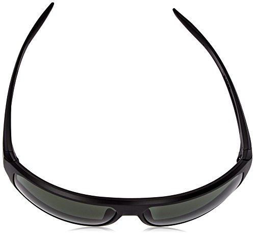 Tag Heuer Racer2 9223 304 Rectangular Sunglasses, Black, 70 mm