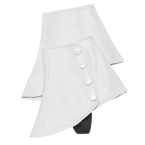 Snap Spats (White, Medium) by Director's Showcase (DSI), White, Size Medium