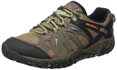 Merrell Men's All Out Blaze Aero Sport Hiking Water Shoe, Khaki, 10 M US