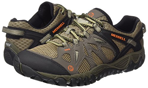 Merrell Men's All Out Blaze Aero Sport Hiking Water Shoe, Khaki, 10 M US