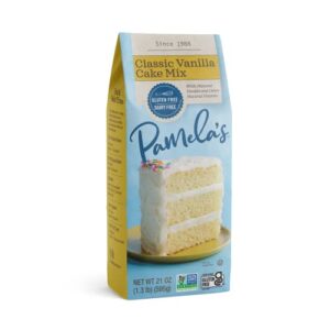 Pamela's Classic Vanilla Cake Mix Gluten Free (3x21 OZ) by Pamela's Products