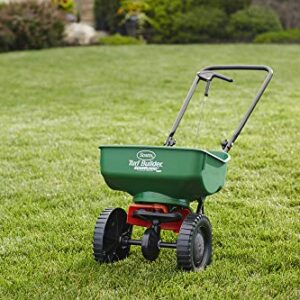 Scotts Turf Builder Mini Spreader & SummerGuard Lawn Food Bundle