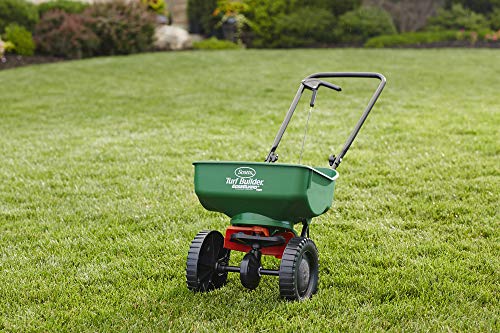 Scotts Turf Builder Mini Spreader & SummerGuard Lawn Food Bundle