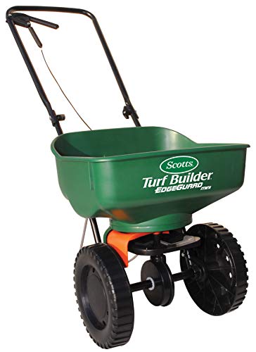 Scotts Turf Builder Mini Spreader & SummerGuard Lawn Food Bundle