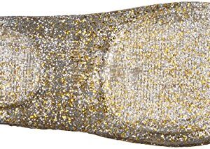 Mini Melissa Campana Zig Zag VI SP BB Mary Jane Shoe (Toddler), Mixed Golden Glitter, 8 M US Toddler