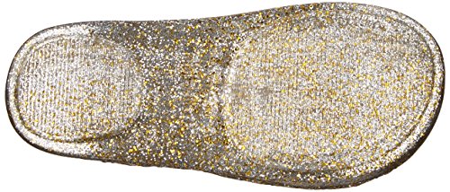 Mini Melissa Campana Zig Zag VI SP BB Mary Jane Shoe (Toddler), Mixed Golden Glitter, 8 M US Toddler