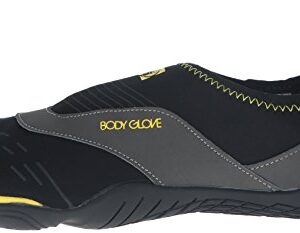 Body Glove mens 3t Cinch-m Water Shoe, Black/Yellow, 13 US