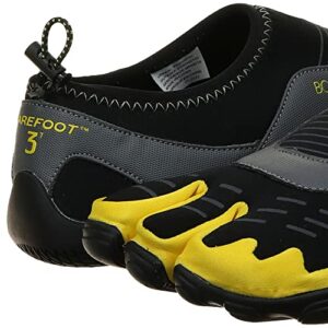 Body Glove mens 3t Cinch-m Water Shoe, Black/Yellow, 13 US