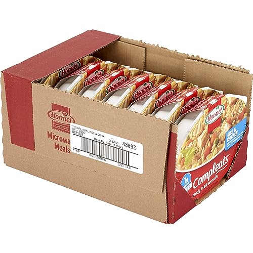 HORMEL COMPLEATS Rice & Chicken Microwave Tray, 7.5 Ounces (Pack of 7)