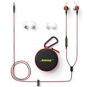 Bose SoundSport In-Ear Headphones, 3.5mm Connector for Apple Devices - Power Red