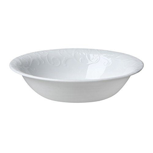 Corelle Embossed Bella Faenza 18 Ounce Soup/Cereal Bowl (Set of 4)