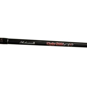 Ugly Stik 6’6” GX2 Baitcast Fishing Rod and Reel Casting Combo, Ugly Tech Construction with Clear Tip Design, 6’6” 2-Piece Rod