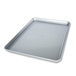 usa pan bakeware extra large sheet pan, warp resistant nonstick baking pan, made in the usa from aluminized steel