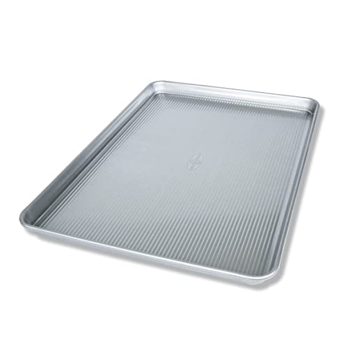 USA Pan Bakeware Extra Large Sheet Pan, Warp Resistant Nonstick Baking Pan, Made in the USA from Aluminized Steel