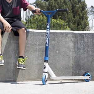 Pulse Performance Products KR2 Freestyle Scooter - Beginner Kick Pro Scooter for Kids - Blue