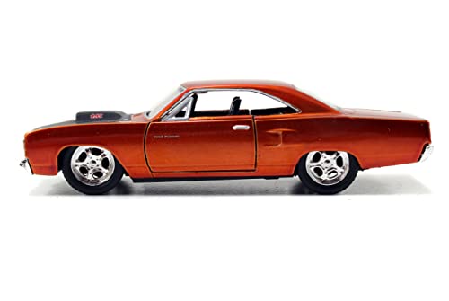 Fast & Furious 1:24 Dom's Plymouth Road Runner Die-cast Car, Toys for Kids and Adults(Copper)