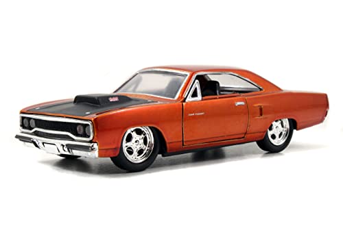 Fast & Furious 1:24 Dom's Plymouth Road Runner Die-cast Car, Toys for Kids and Adults(Copper)