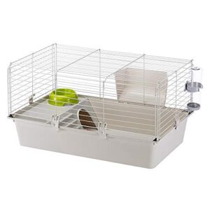 cavie guinea pig cage & rabbit cage | pet cage includes all accessories to get you started & a 1-year warranty