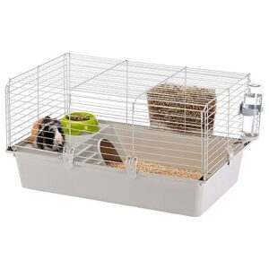 Cavie Guinea Pig Cage & Rabbit Cage | Pet Cage Includes ALL Accessories to Get You Started & a 1-Year Warranty