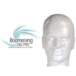 cpap boomerang nasal gel pad medium/large (3 pack)