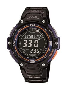 casio men's sgw-100-2bcf twin sensor digital display quartz black watch