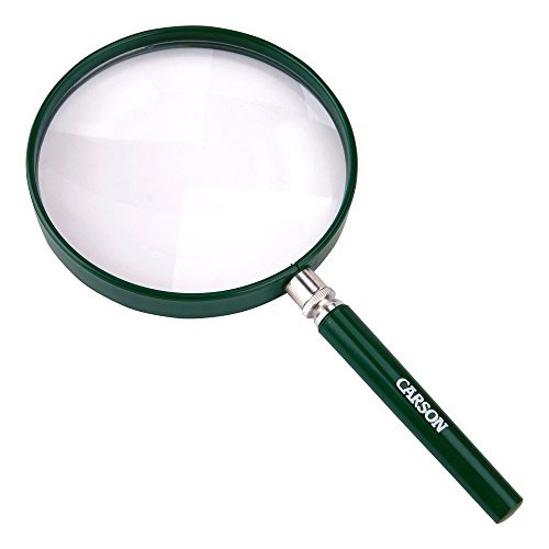 Carson HU-20AMMU Bigeye Magnifier with Oversized Lens (Set of 10), 5"